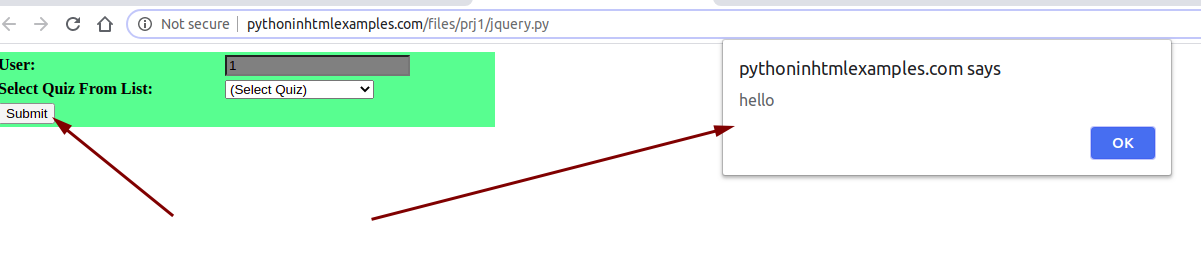 How To Use Jquery In Python Without Importing New Modules Python In